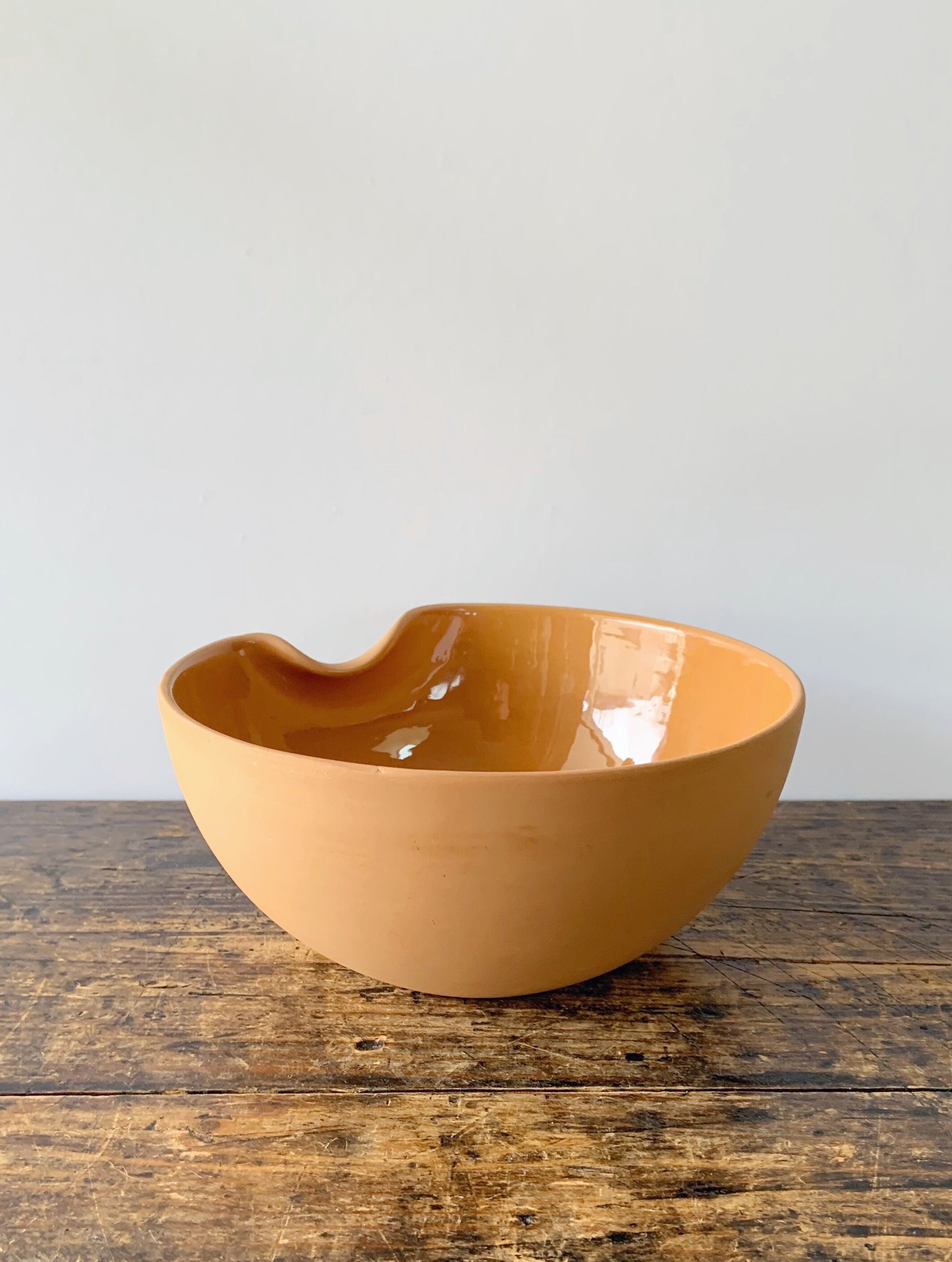 Elsa Peretti for Tiffany Co. Italian Terracotta Thumbprint Bowl Etsy Norway