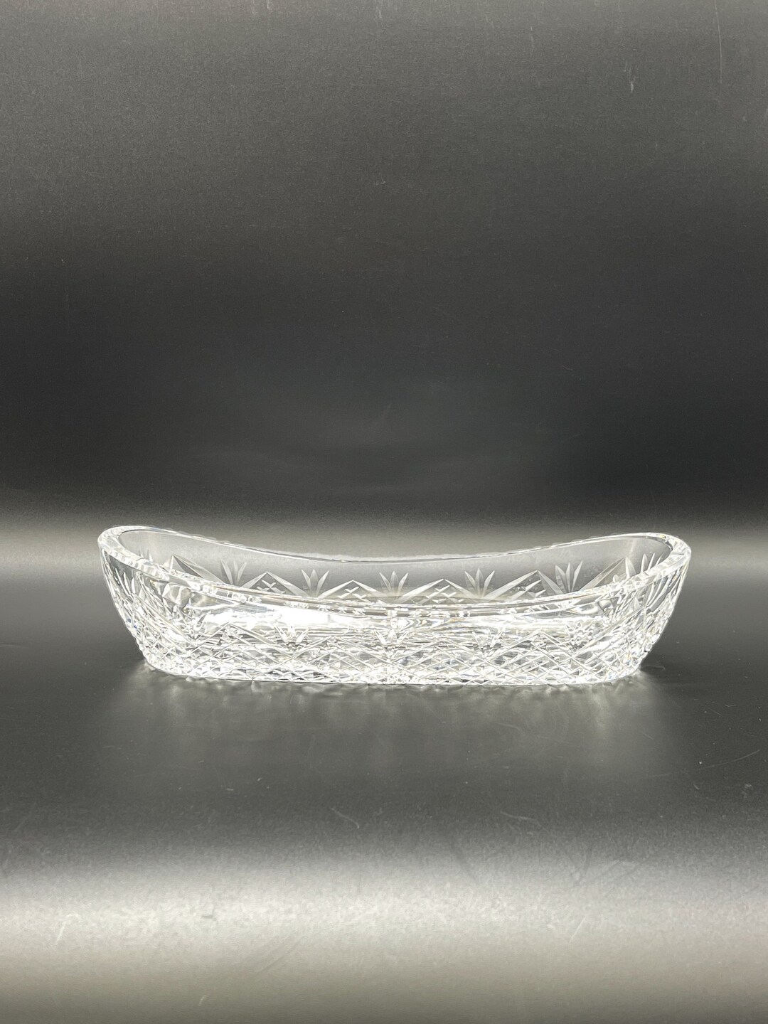 Waterford Crystal Relish Dish Celery Dish / Collectible / Crystal ...