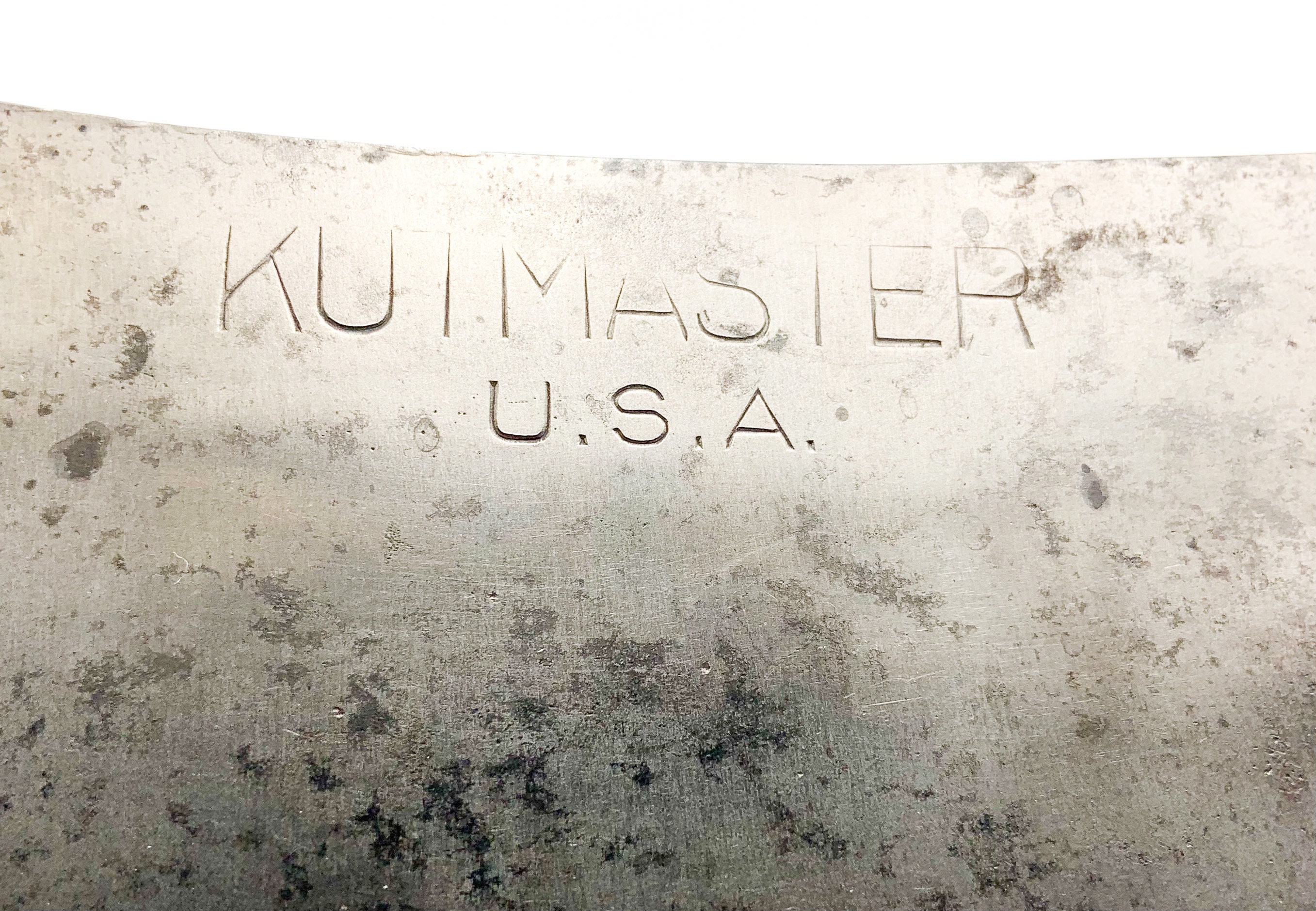 Vintage Kutmaster USA High Carbon Steel Full Tang Cleaver / | Etsy