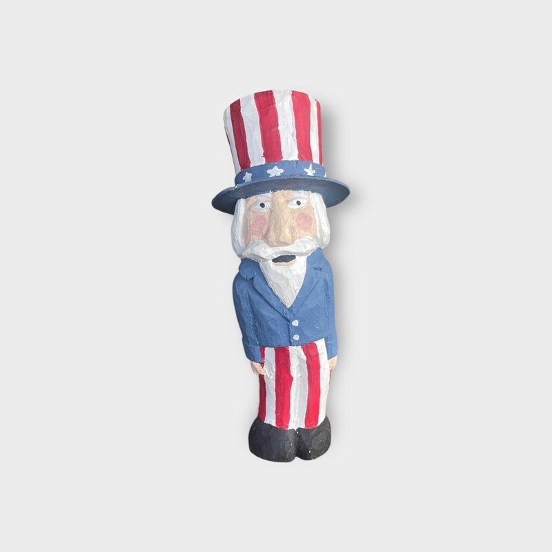 Uncle Sam Figurine - Etsy
