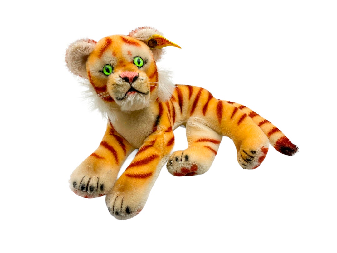 STEIFF Tiger Cub Plush Replica 0112/17 1983-1987 Limited Edition With ...