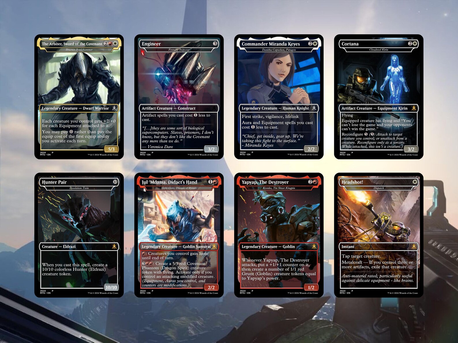 Halo Infinite Commander Deck • Halo Infinite Themed Mtg Proxy Deck ...