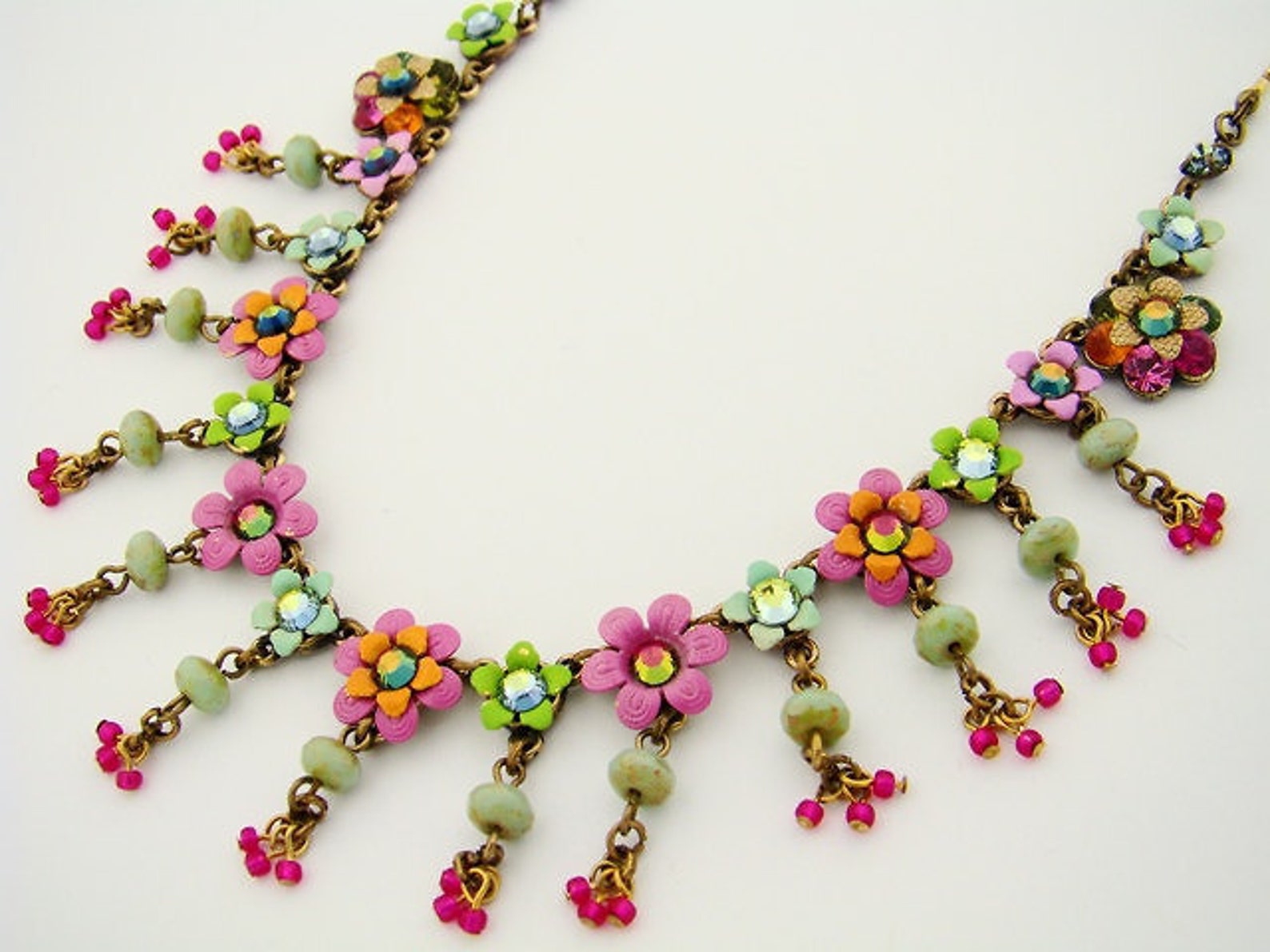 5 COLOR OPTIONS Romantic Jewelry Colorful Beaded Bohemian Orly Zeelon ...