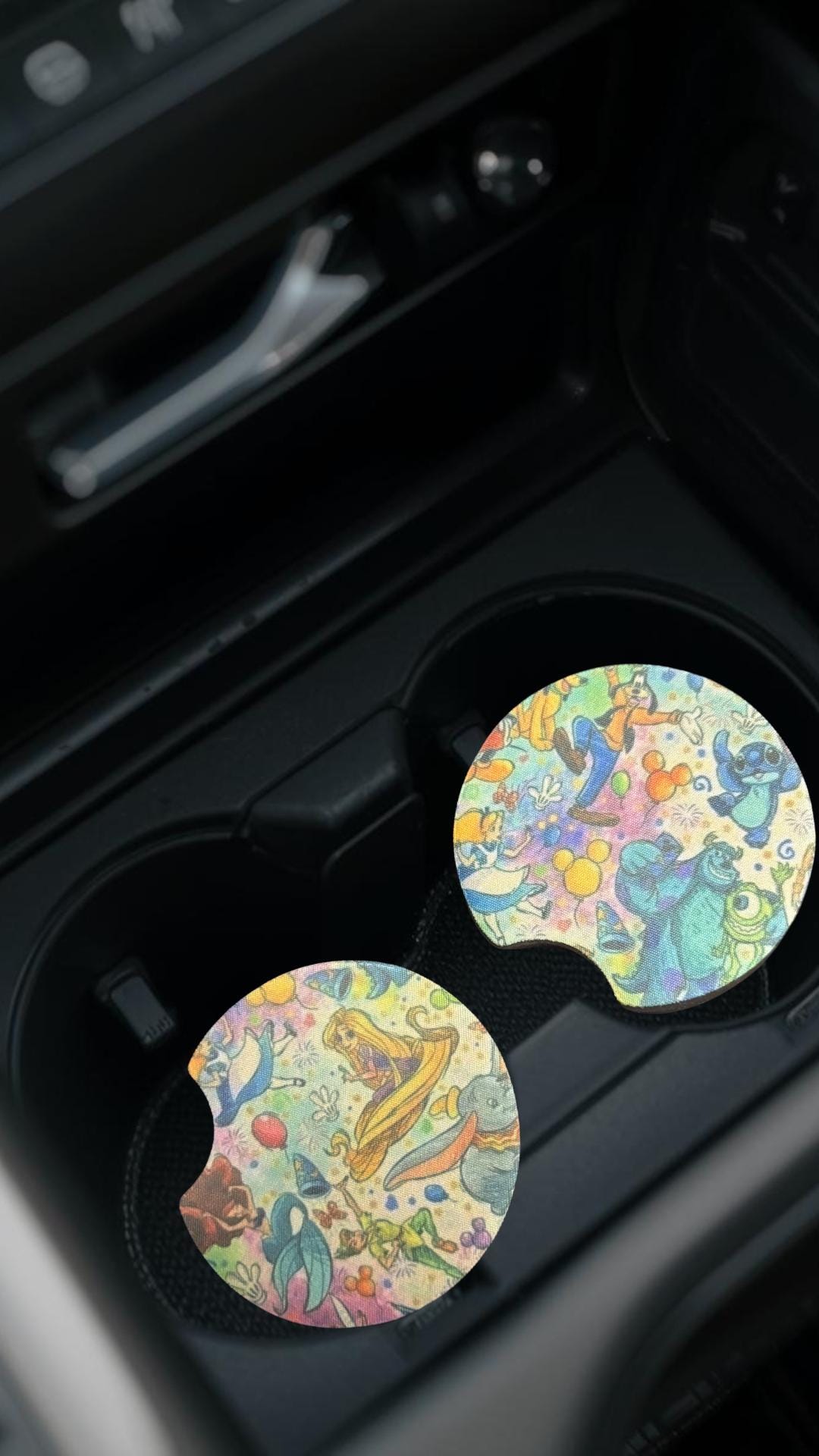 Magic Characters Car Coaster - Etsy