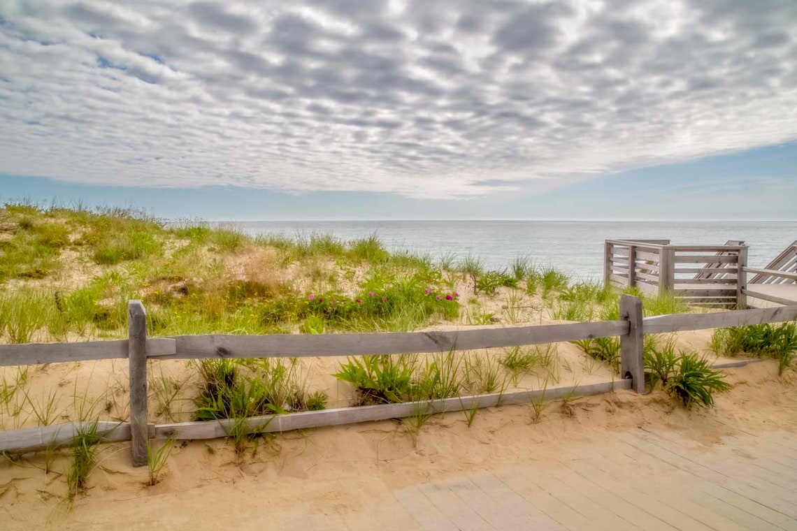 Marconi Beach Cape Cod Wall Art beach canvas coastal wall | Etsy