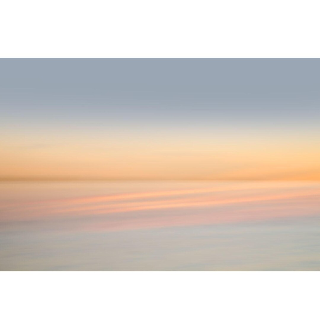 Cape Cod Sunrise Art: Abstract Coastal Print, Dennis Port - Etsy