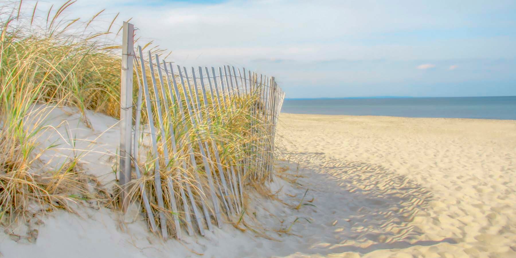 Seascape Cape Cod Wall Art beach canvas coastal art beige | Etsy