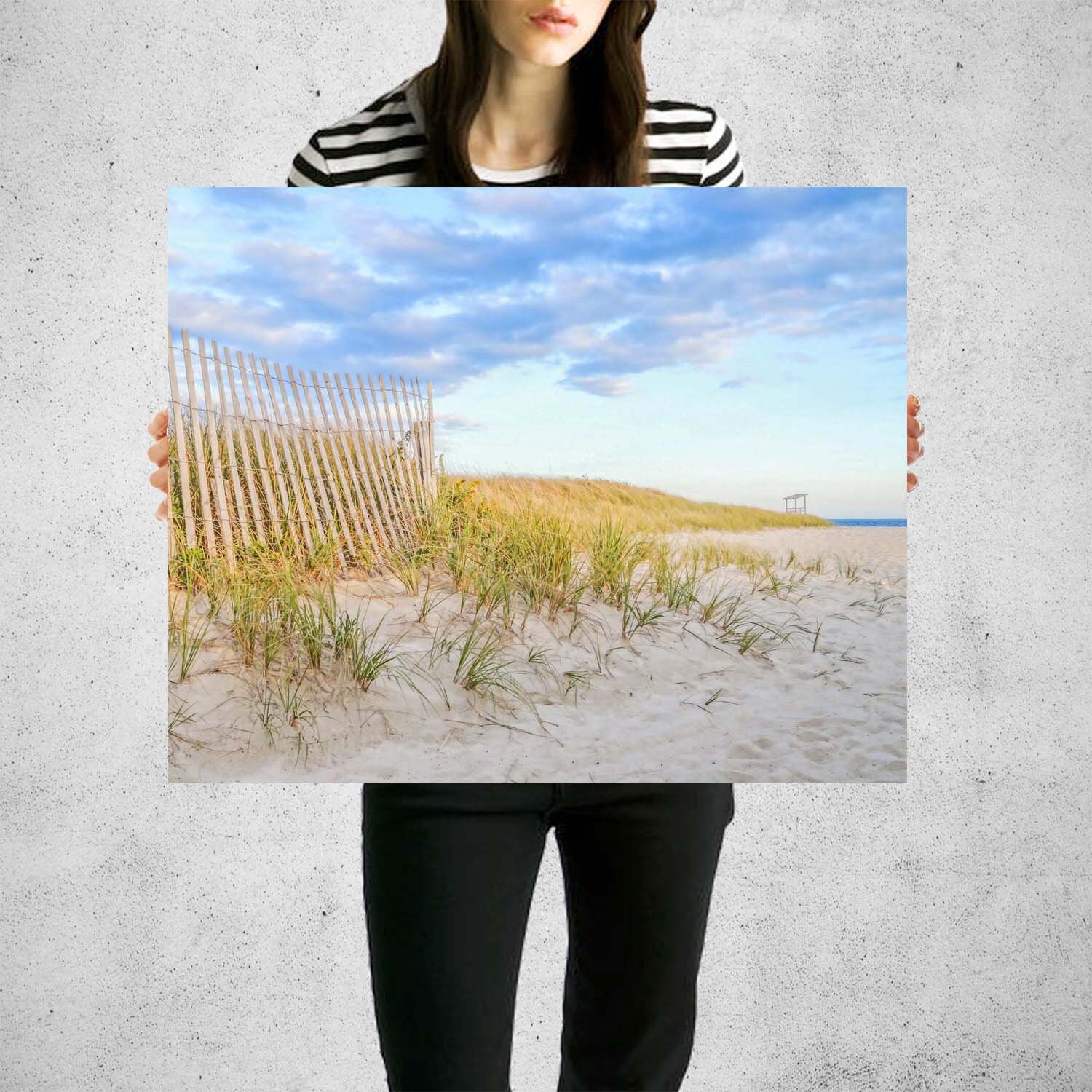 Cape Cod Wall Art beach print beach canvas coastal wall | Etsy