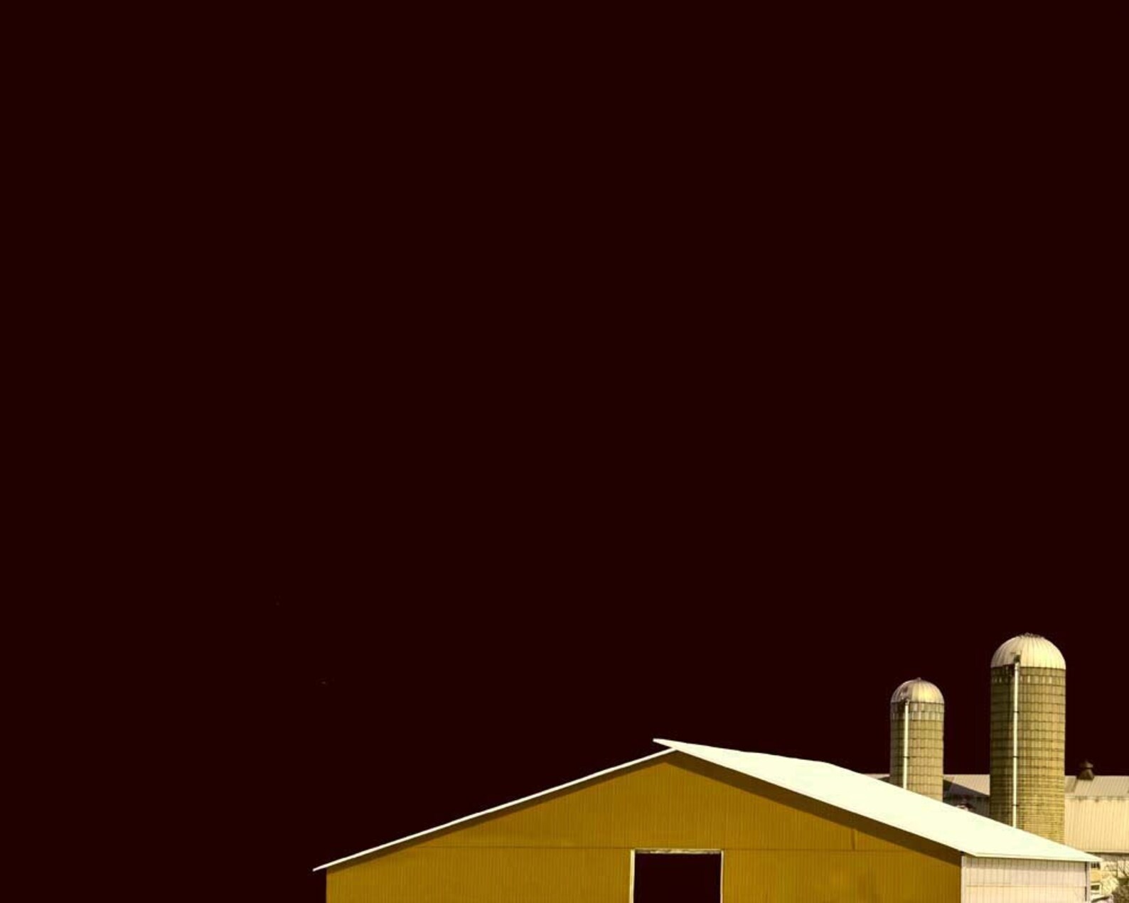 Modern farmhouse decor mustard yellow wall art barn photos | Etsy