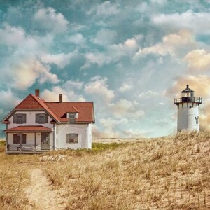 Race Point Lighthouse, Cape Cod Art, Lighthouse Wall Art, Coastal Wall ...