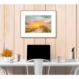 Beach Sunset Print, Beach Wall Art, Beach Canvas, Cape Cod Wall Art ...