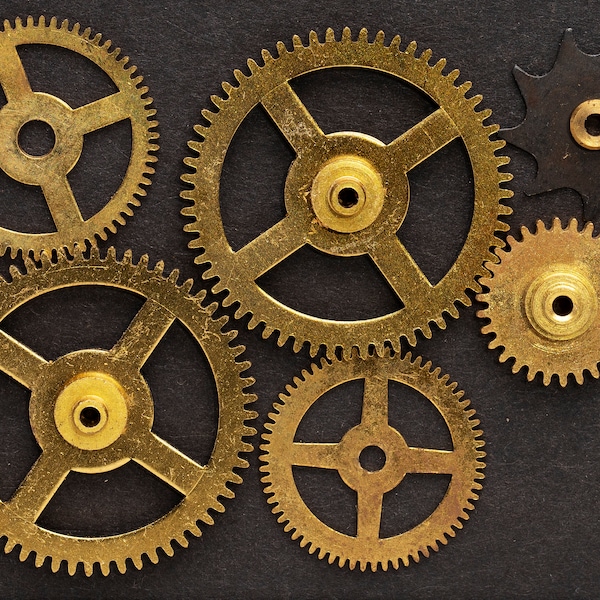 Gears Art - Etsy