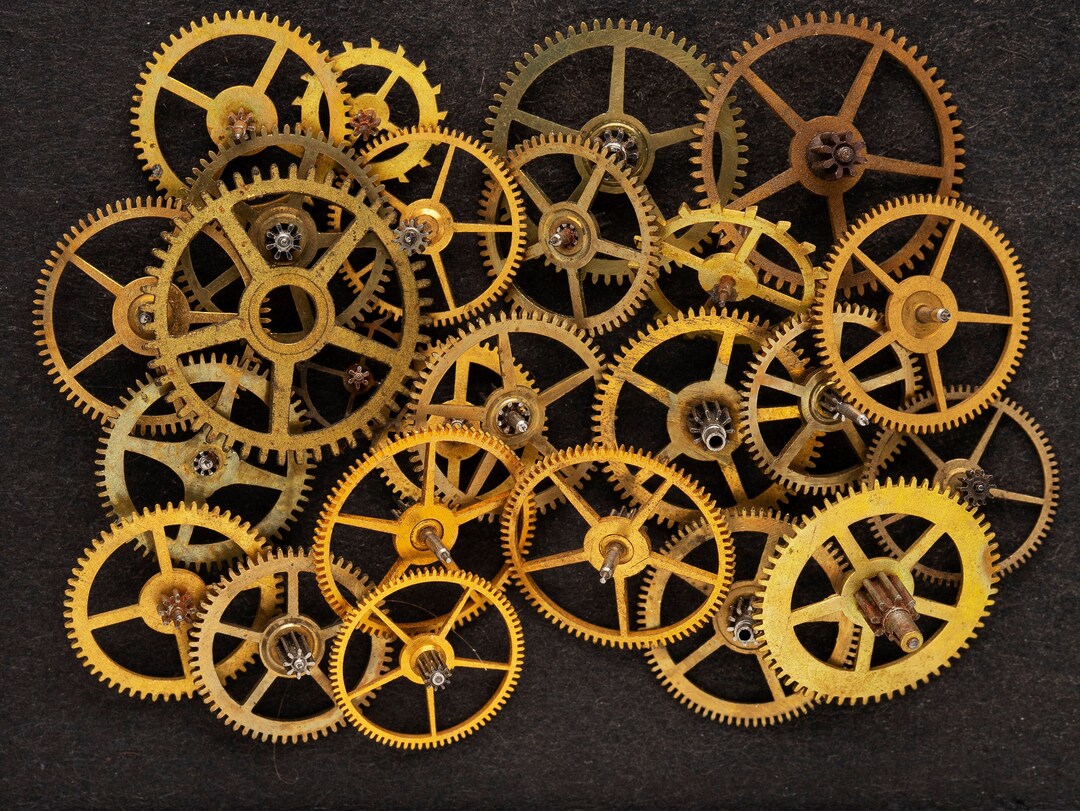 24 Vintage Pocket Watch Gears Mixed Lot of Wheels Cogs and - Etsy UK