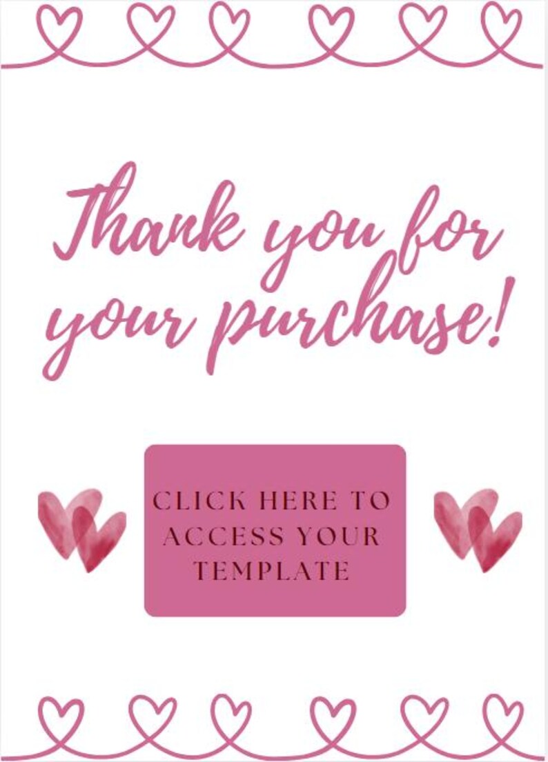 Editable Galentine's Day Template - Etsy