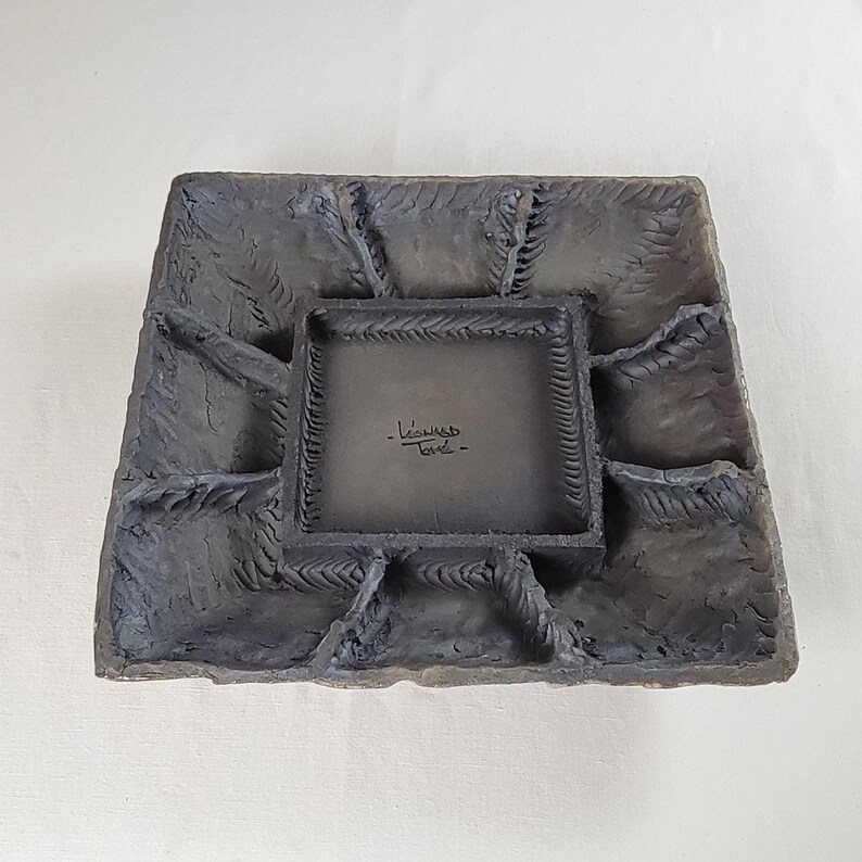 Square Ceramic Mirror - Brown Raku Glaze - Handmade Mirror - Etsy