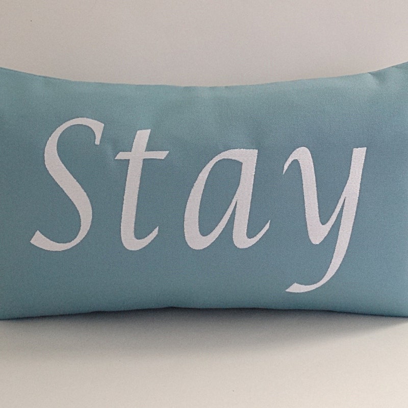 Sit Stay Pillows - Etsy