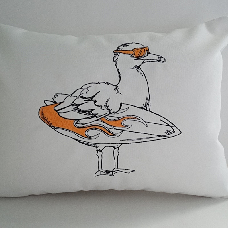 Surf Pillow - Etsy