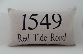 Number Pillow - Etsy