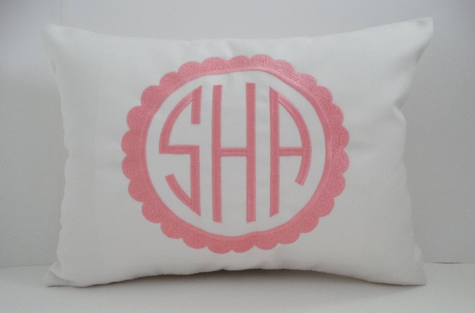 Custom Monogrammed Pillow Cover Monogram Baby Pillow - Etsy