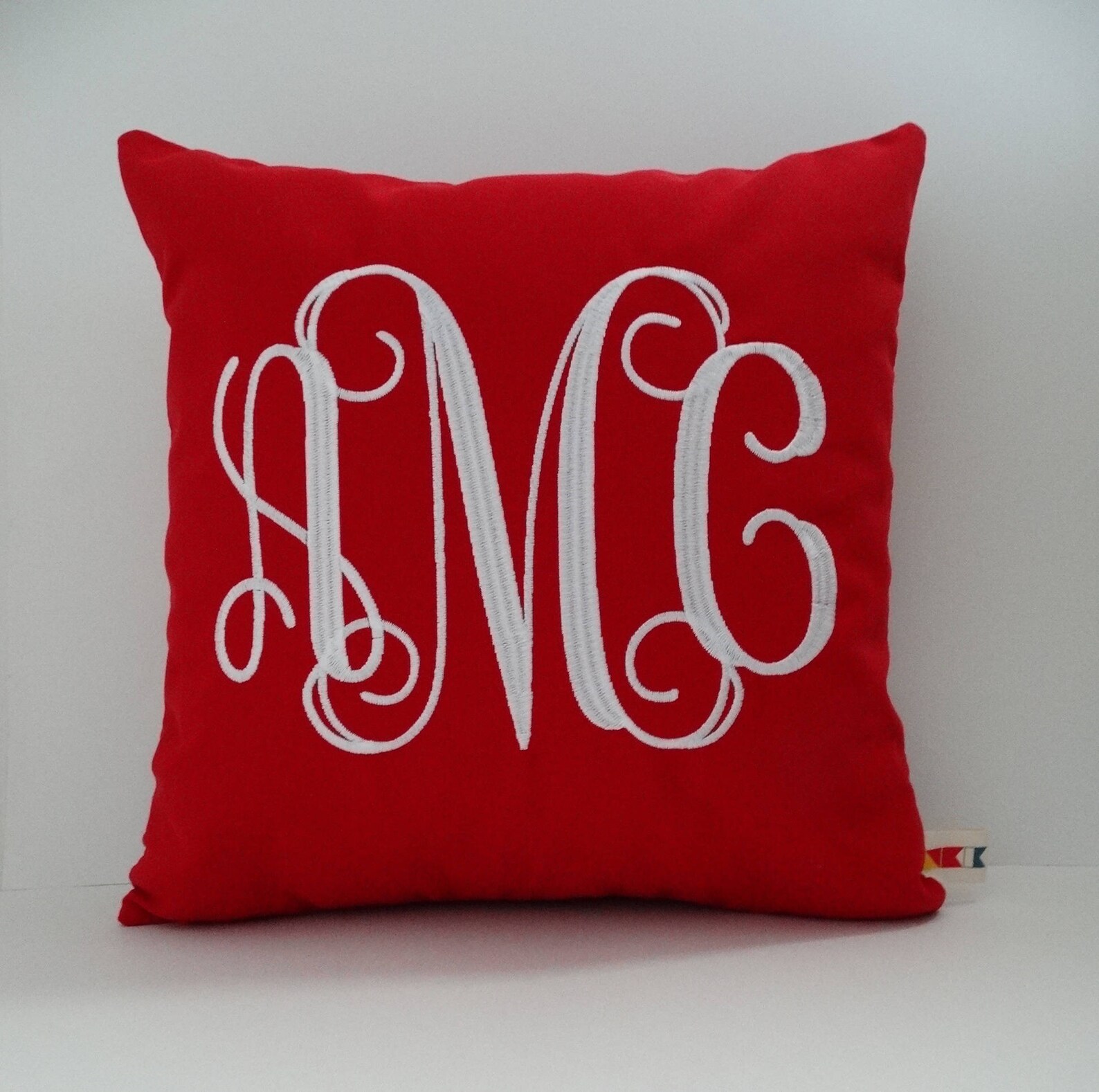 Decorative Monogram Pillow Throw Pillows Custom Monogram - Etsy