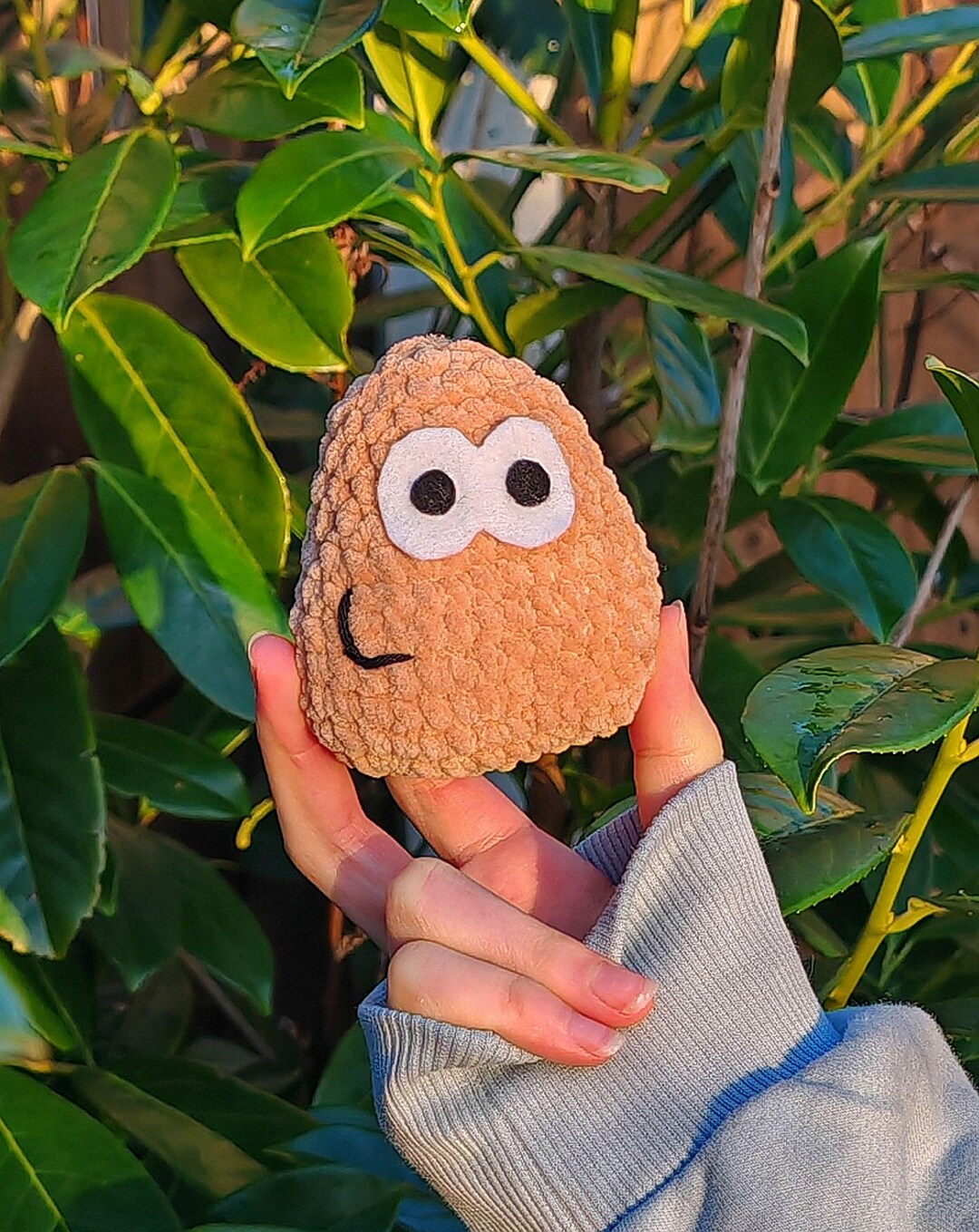 Pou Crochet Plushie - Etsy