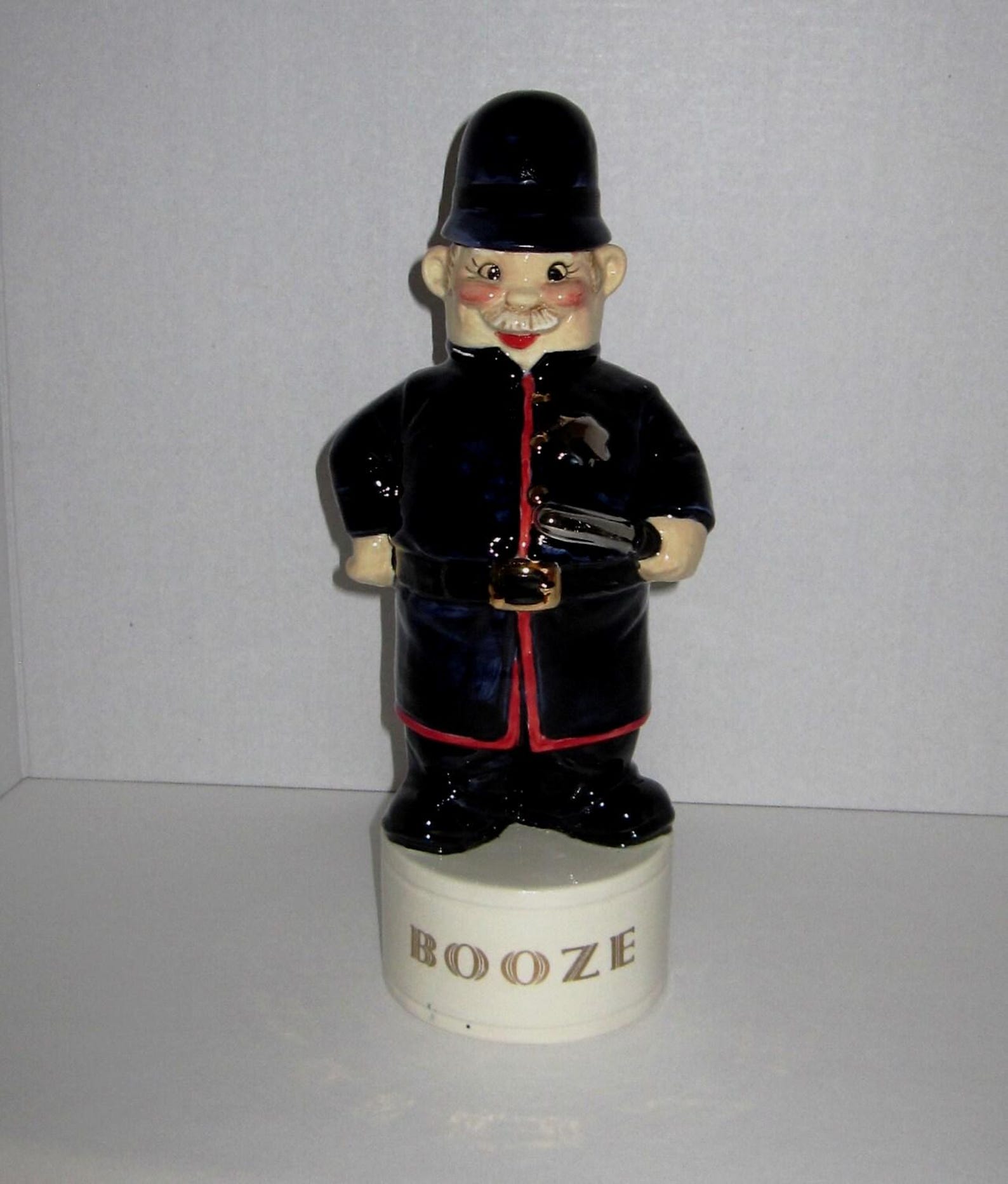 Alberta Vintage Policeman Liquor Decanter - Etsy