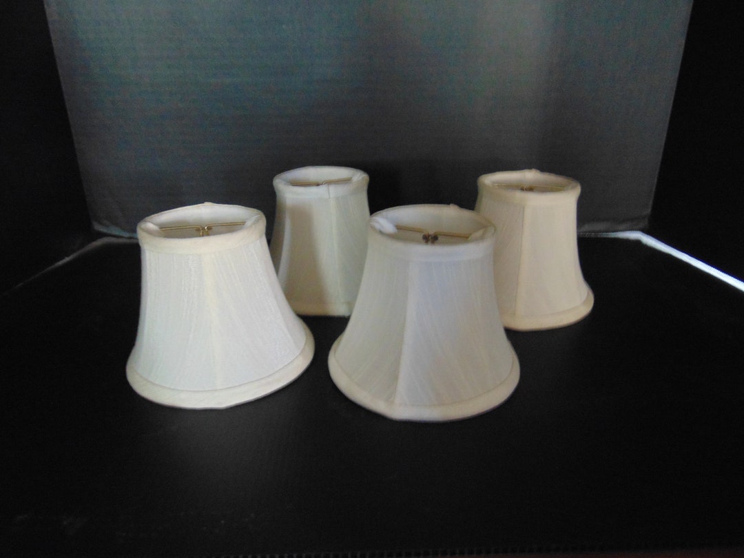 Lamp Shades Set of Four Cream Color - Etsy