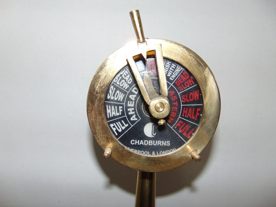 Ship/boat Telegraph Speed Controller Mini Nautical Brass Handmade ...