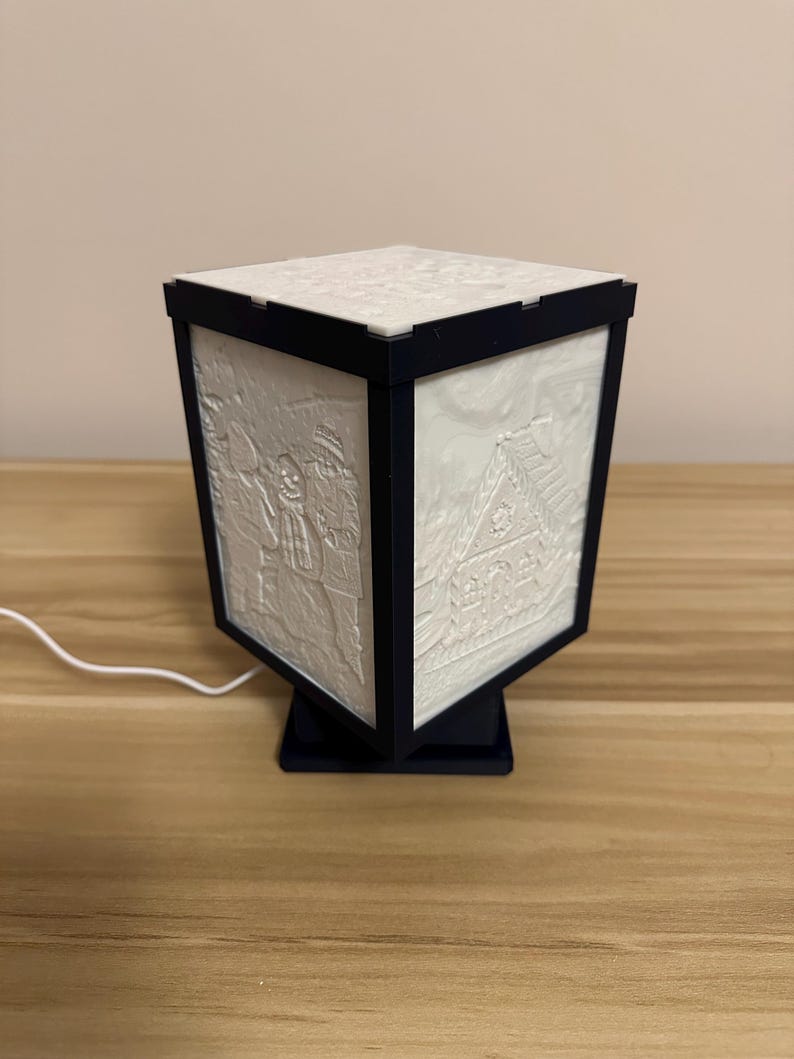 Lantophane. A Rotating, Modular, Lithophane Lantern Light. - Etsy