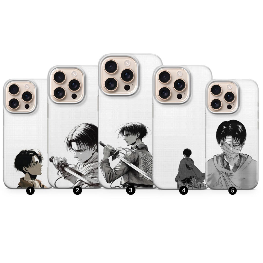Attack on Titan Levi Ackerman Phone Case for iPhone 17 Air 16e Pro Max ...