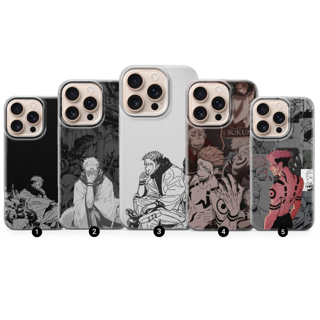 Ryomen Sukuna Phone Case – Jujutsu Kaisen Anime Case for iPhone 17 Air ...