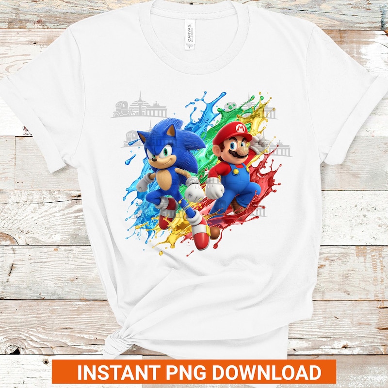 Sonic Sega Poster - Etsy