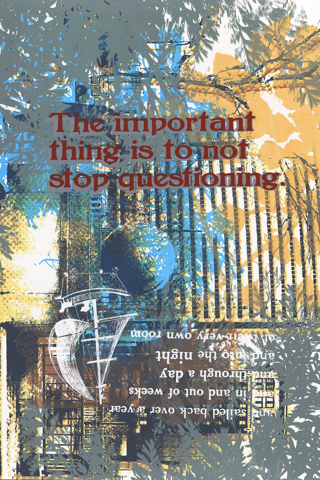 Experimental Monotype Screen Print 10 One-of-a-kind Layered Screenprint ...