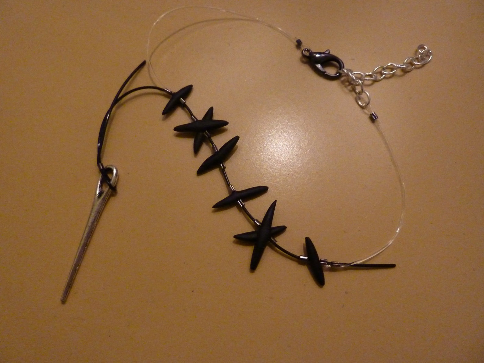 Sally Stitches Ragdoll Armband with Needle Nightmare Before | Etsy