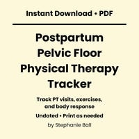 Postpartum Planning Worksheet | Postpartum Checklist | Printable PDF ...