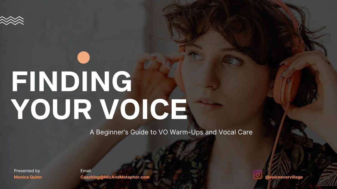 Voiceover Warm-ups & Vocal Care PDF for Beginner Voice Actors | VO Warm ...