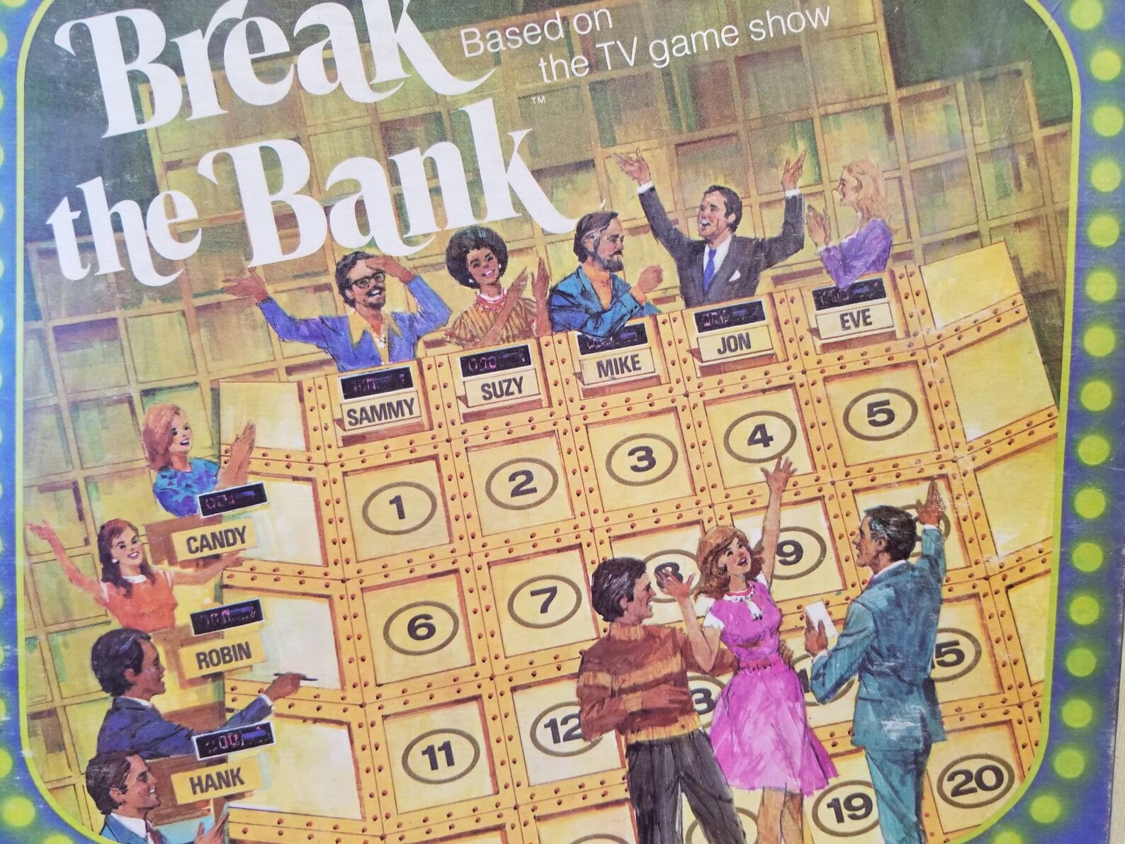 Vintage Retro Boho Mid Century MCM 1977 Break the Bank TV Board Game by ...