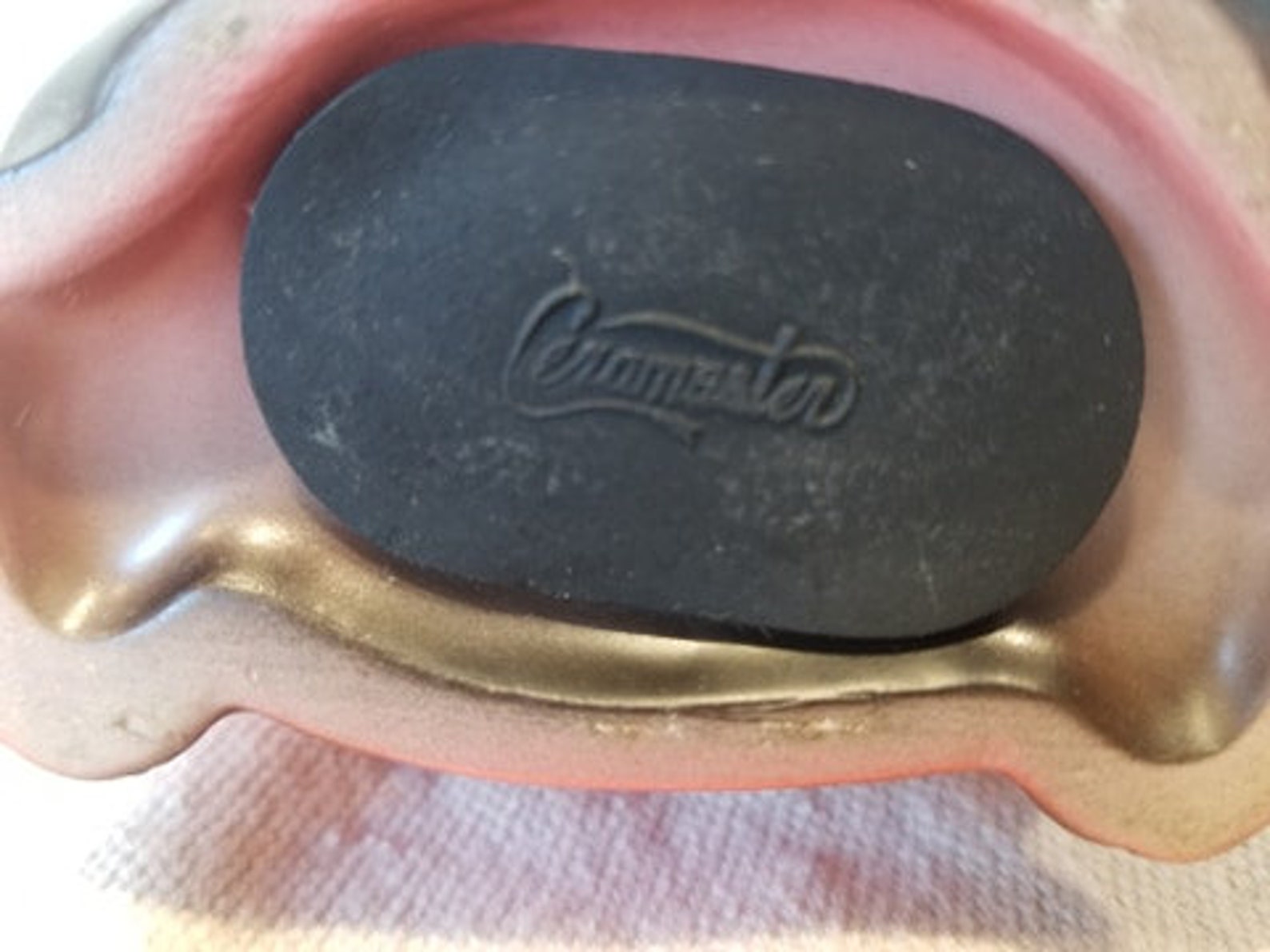 Vintage Retro Boho Mid Century Nasco Ceramaster Orange Yellow Neon ...