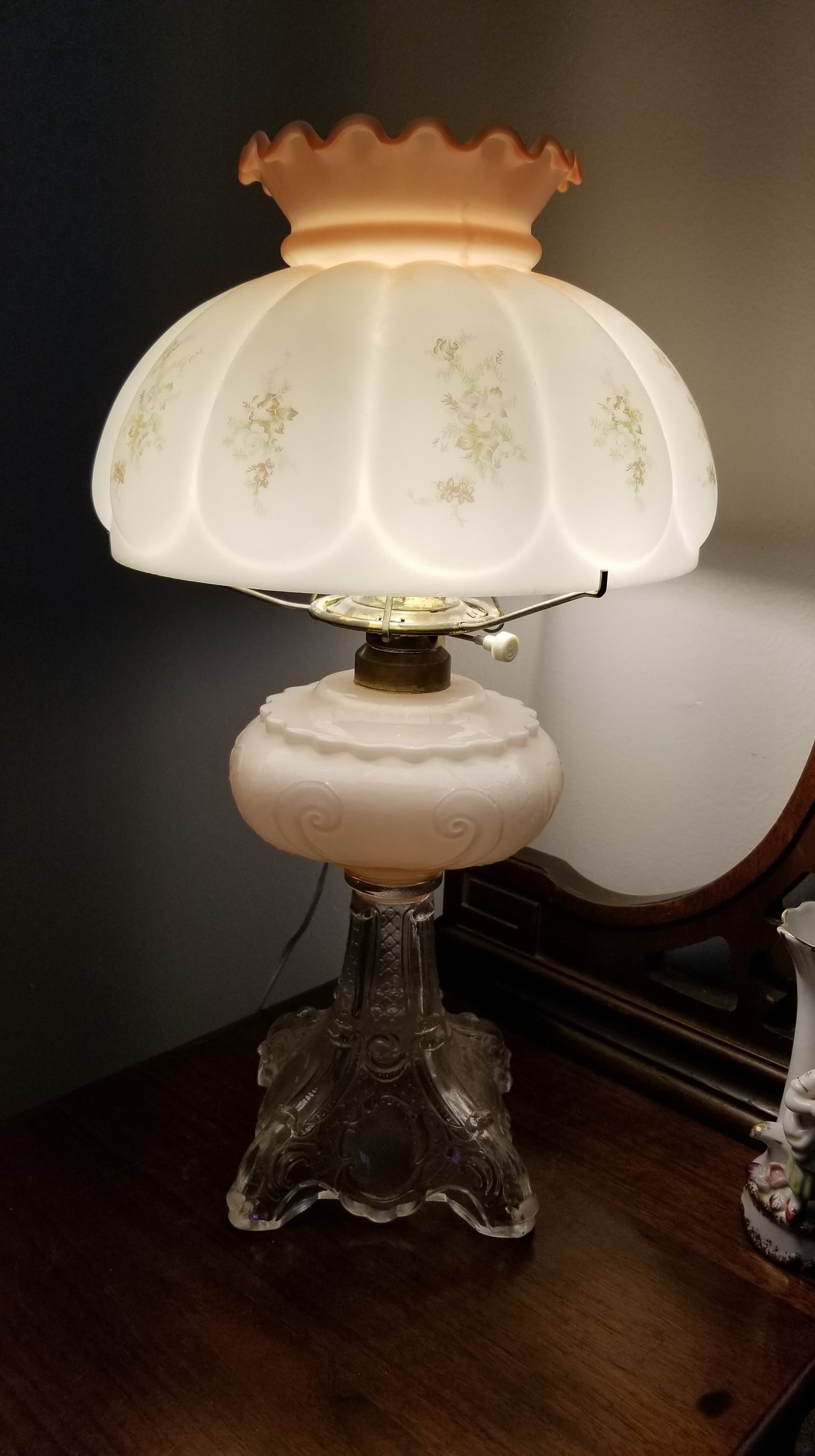 Antique Converted EAPG Princess Feather Glam Glass Sewing Oil - Etsy