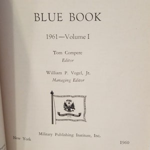 Vintage Retro Boho Mid Century MCM 1960 Paperback the Army Blue Book ...