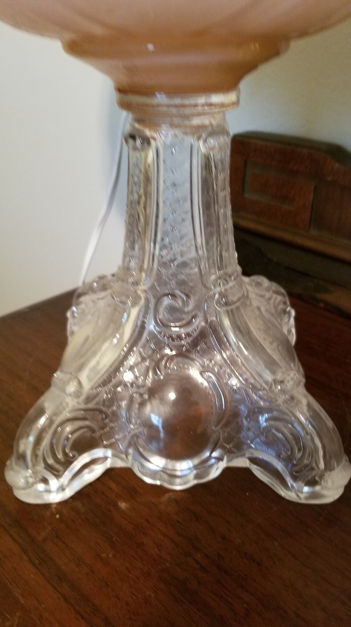 Antique Converted EAPG Princess Feather Glam Glass Sewing Oil - Etsy