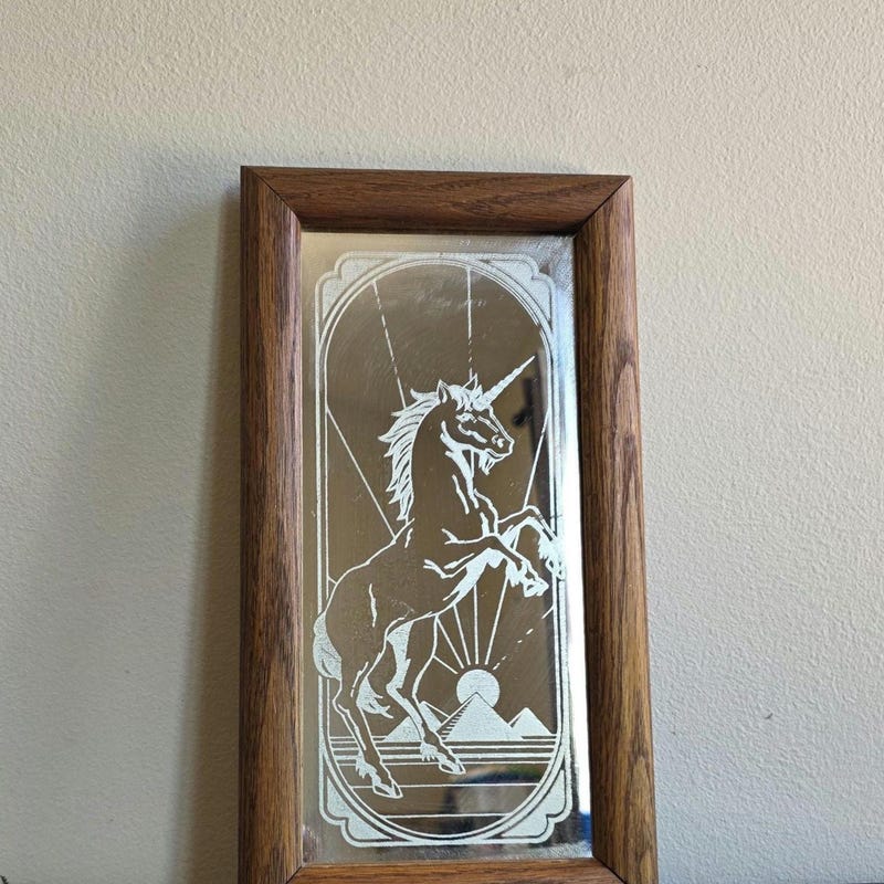 Unicorn Wood Wall Hanging - Etsy