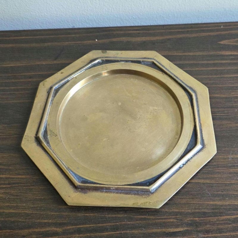 Vintage Brass Catchall - Etsy
