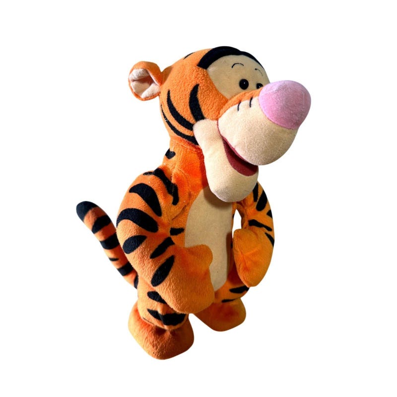 90s Tigger Plush - Etsy