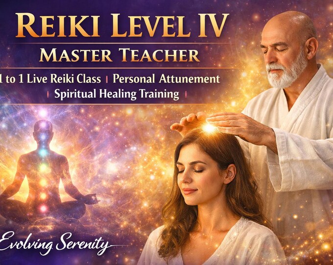 Reiki Level 4 Master Teacher 1 to 1 Class | Live Reiki Attunement ...