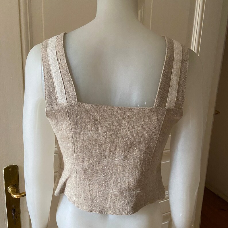 Folklore Top, Sleeveless Camisole Corset Style Top - Etsy