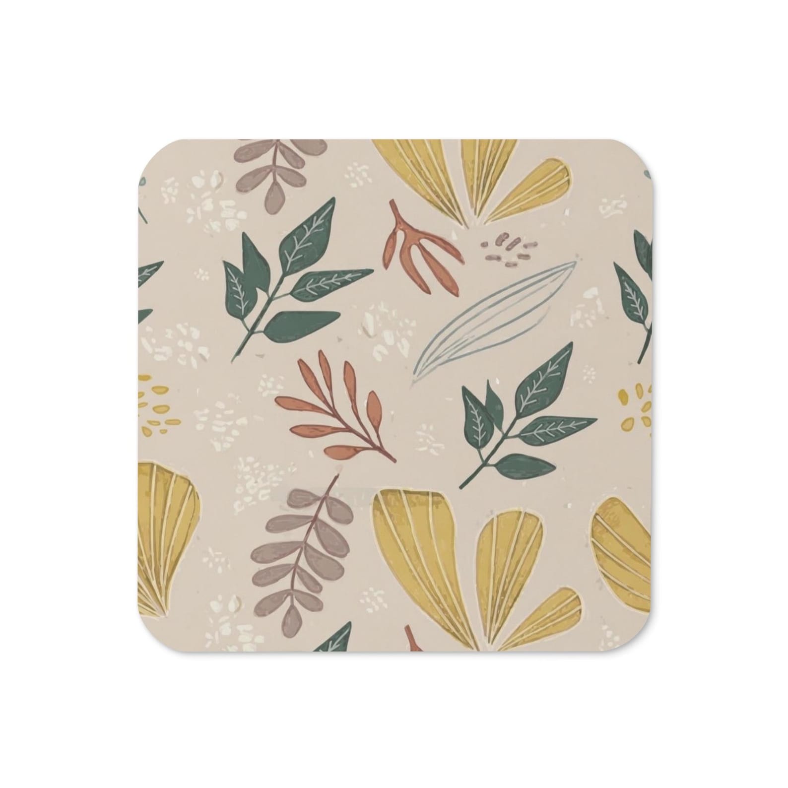 Nature Cork-back Coaster - Etsy