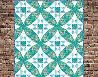 Rain Chain Quilt Quilting Pattern From 3 Dog Design Company - Etsy
