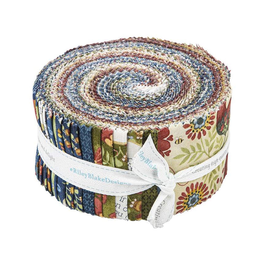 Stitchy Birds Jelly Roll, Riley Blake Designs, Teresa Kogut ...
