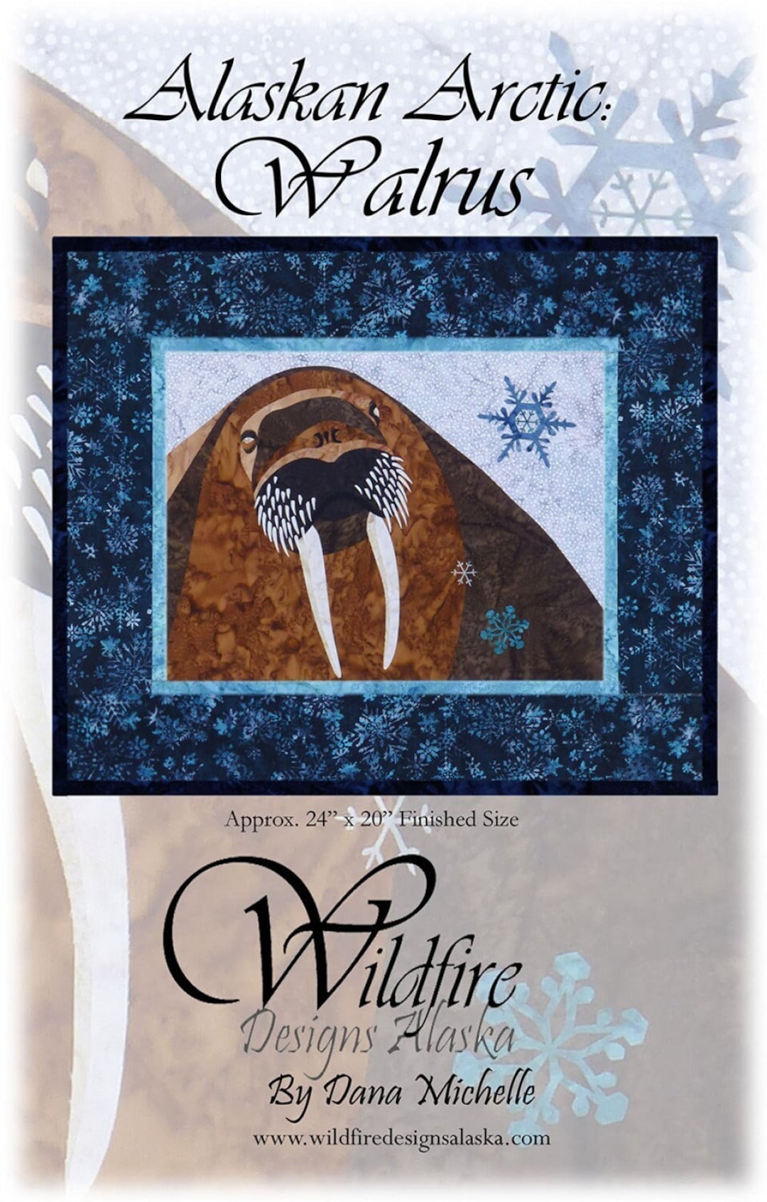 Alaskan Arctic: Walrus Wall Hanging Pattern, Wildfire Designs Alaska ...